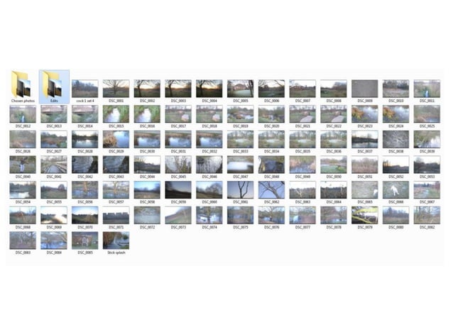 Photoshoot contact sheet | DOCX