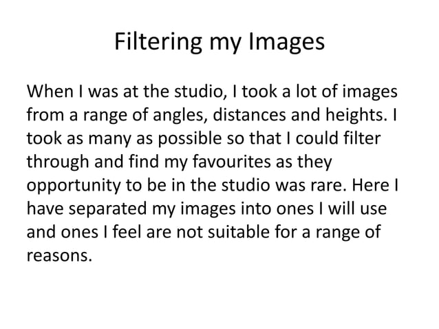Photoshoot image evaluation | PPT