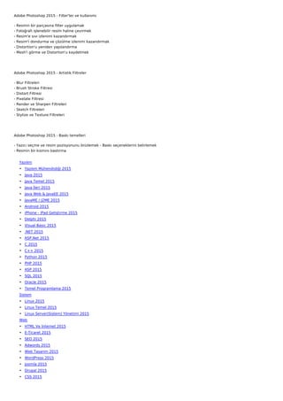 Photoshop 2015 | PDF