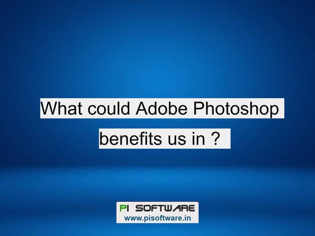 Buy Adobe Photoshop | PPT