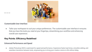 Adobe Photoshop 2023 – A Glimpse into Revolutionary Features | PDF