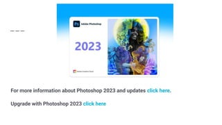 Adobe Photoshop 2023 – A Glimpse into Revolutionary Features | PDF