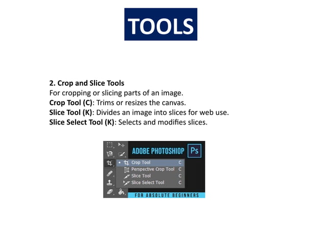 Easy Photoshop Basic Tools for Beginners | PPTX