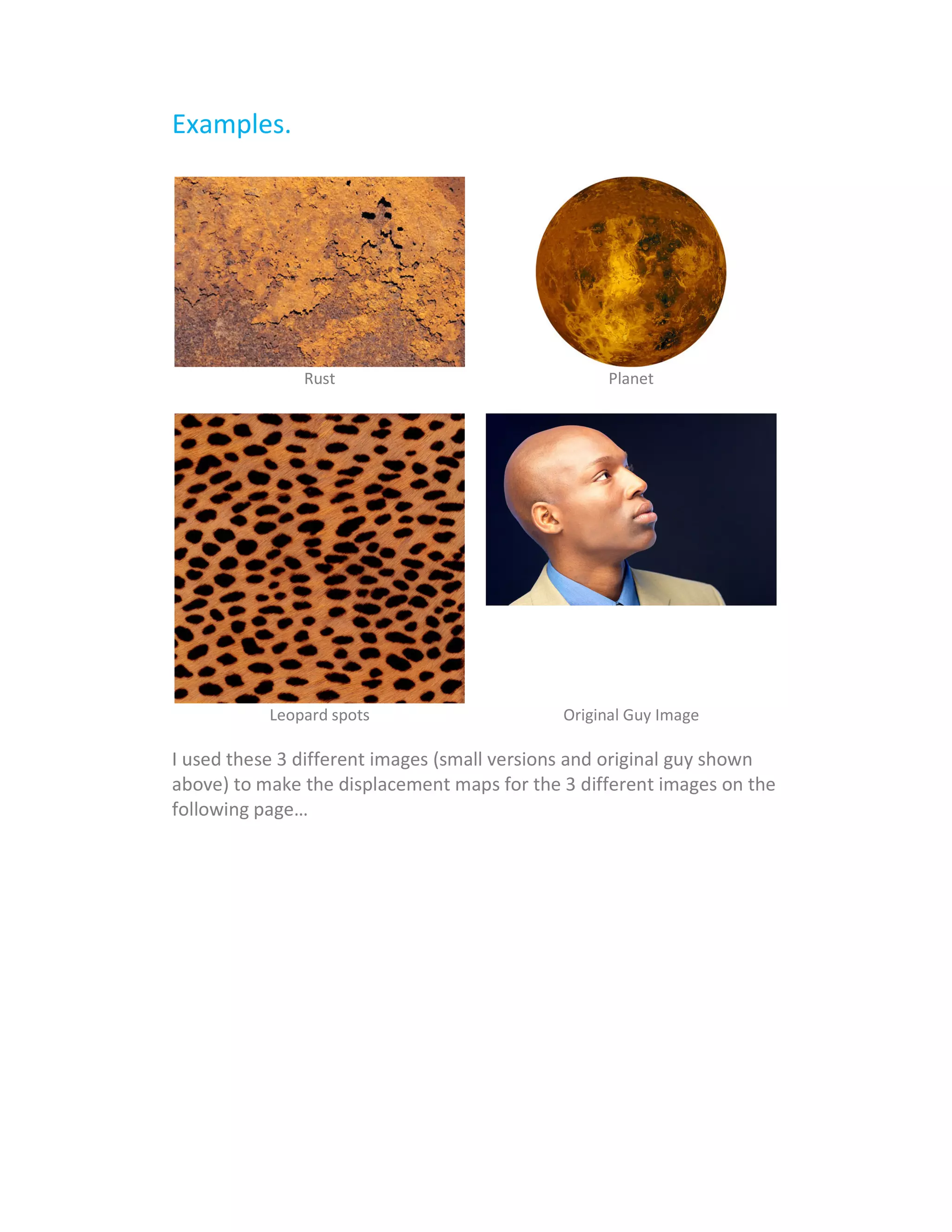 Photoshop Tutorial Displacement Maps | PDF