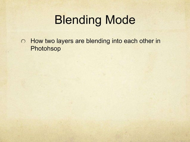 Photoshop vocab