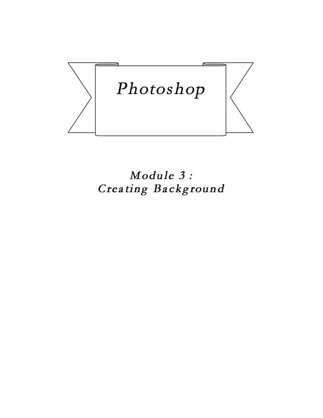 Photoshop - Module 3 | PDF | Photo Editing Software | Computer Software ...