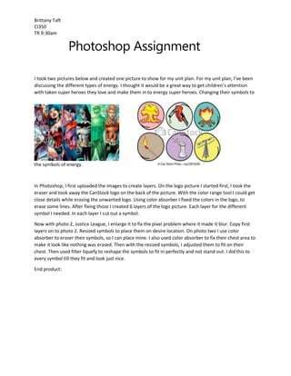 Photoshop assignment | DOCX