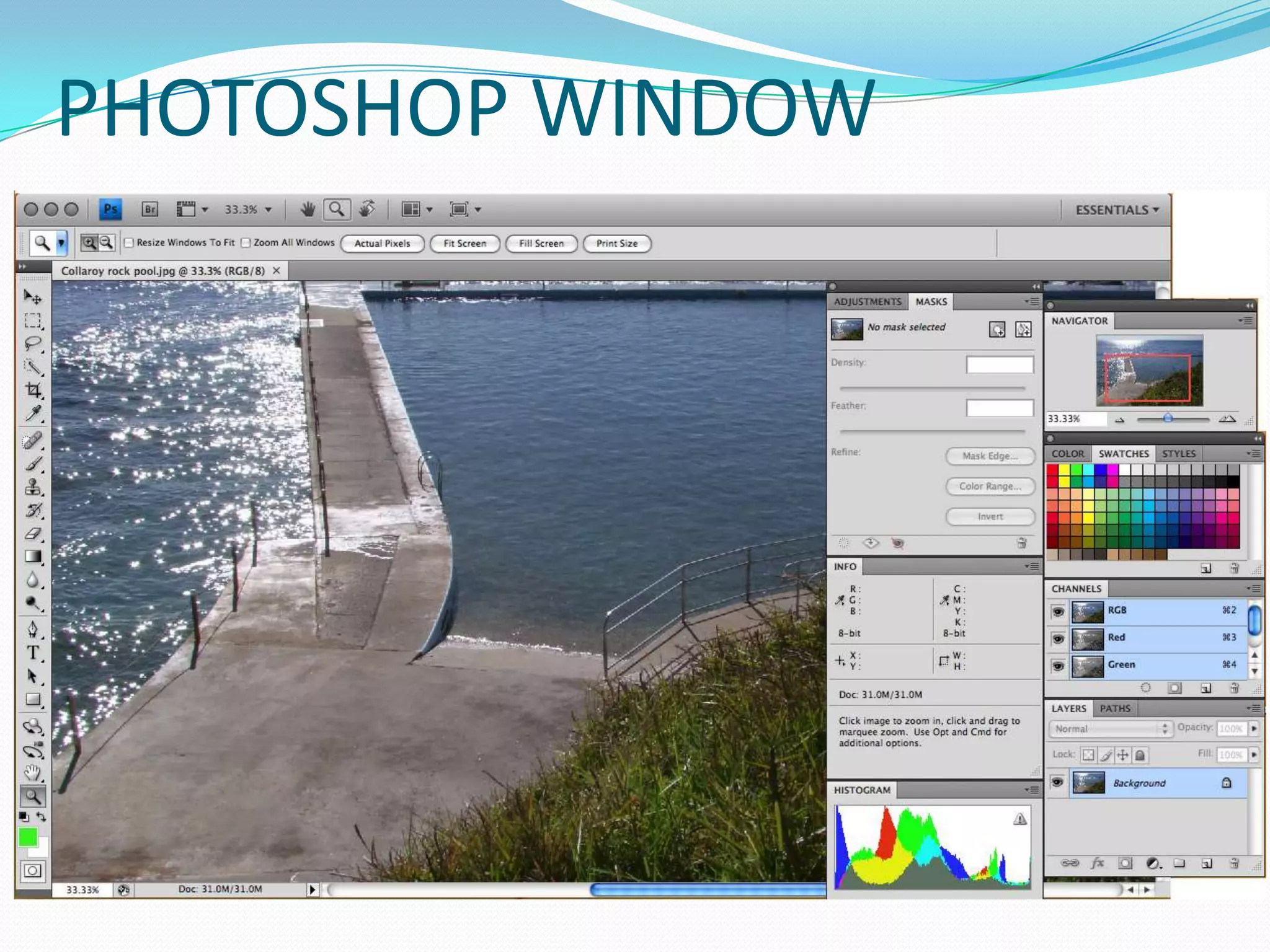 Photoshop basic concepts | PPT