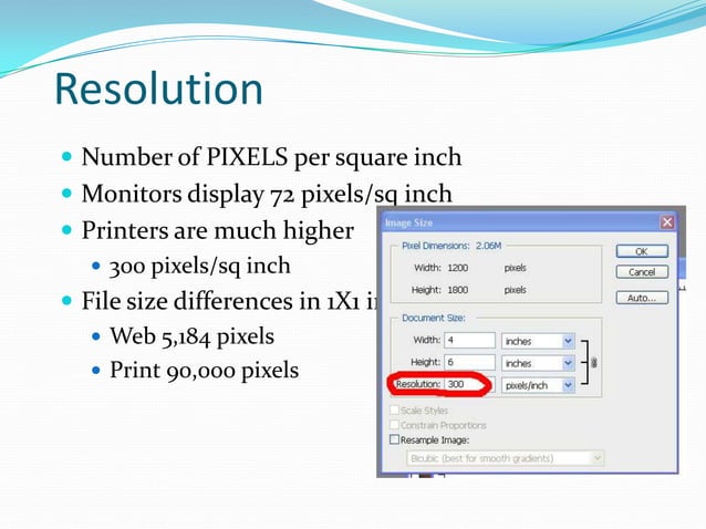 Photoshop basic concepts | PPT
