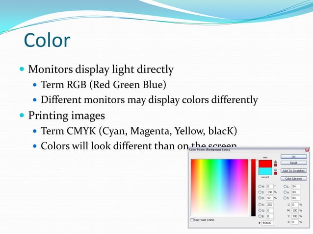 Photoshop basic concepts | PPT