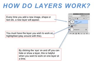 Creating a layered photoshop document | PPT