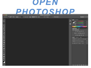 Creating a layered photoshop document | PPT