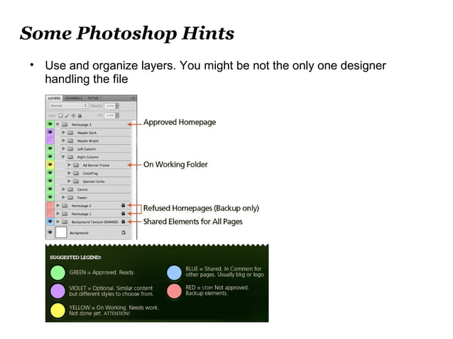 Photoshop Best Practices for Web Design | PPT