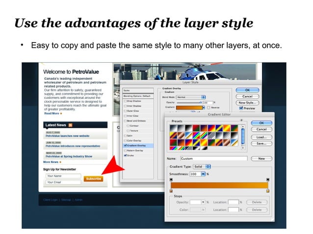 Photoshop Best Practices for Web Design | PPT