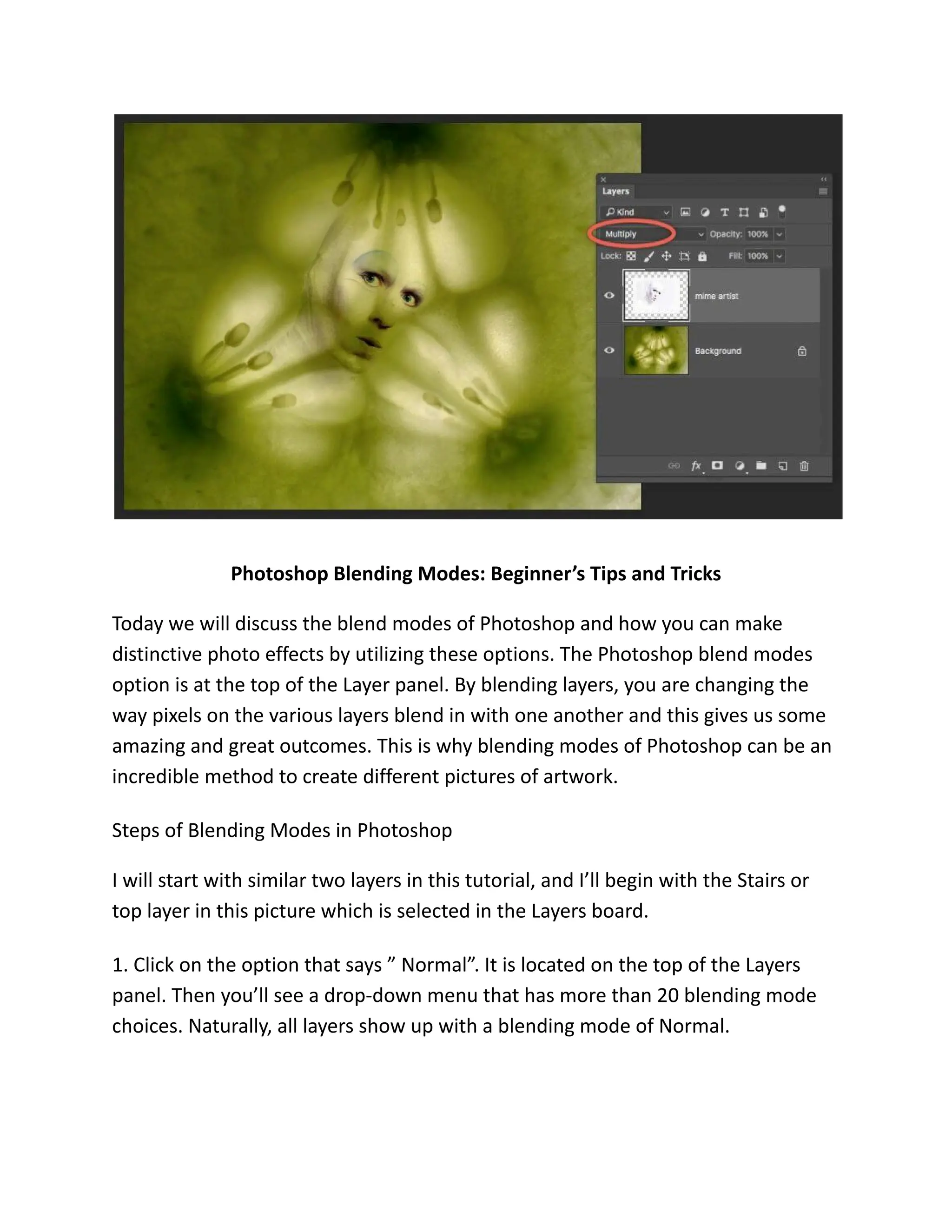 Photoshop Blending Modes_ Beginner’s Tips and Tricks | PDF