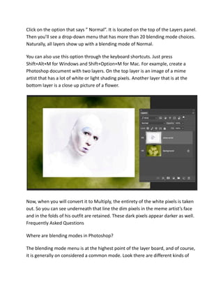 Photoshop Blending Modes_ Beginner’s Tips and Tricks | PDF