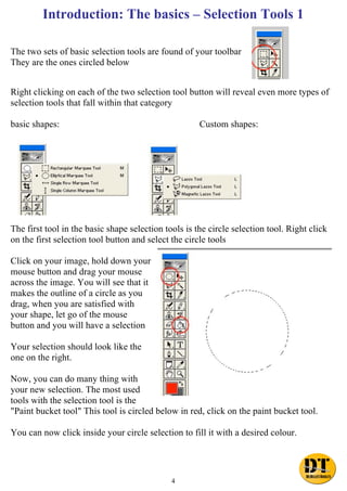Photoshop Tutorial Booklet | PDF