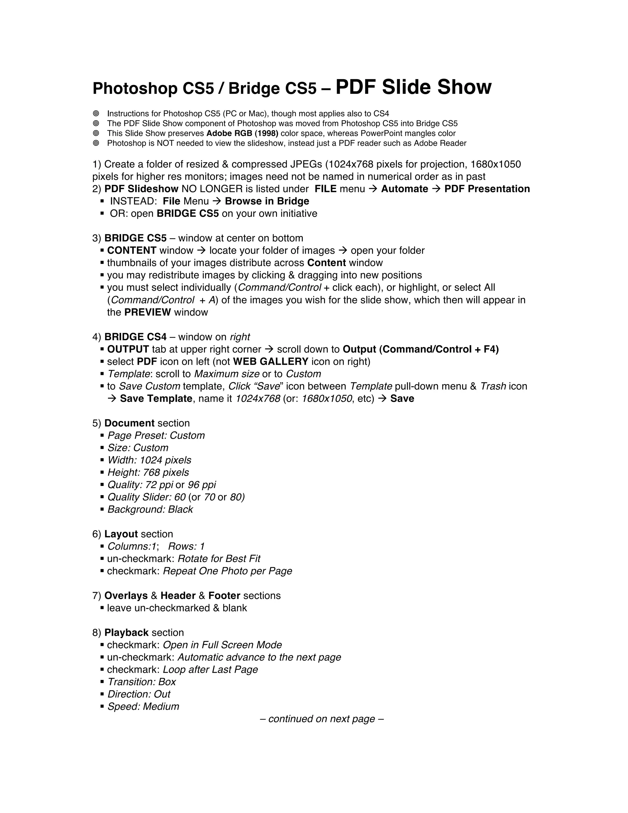 Photoshop Cs5 Slideshow Pdf