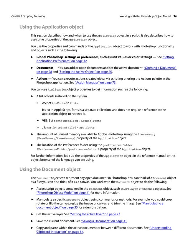 Photoshop cs5 scripting_guide | PDF