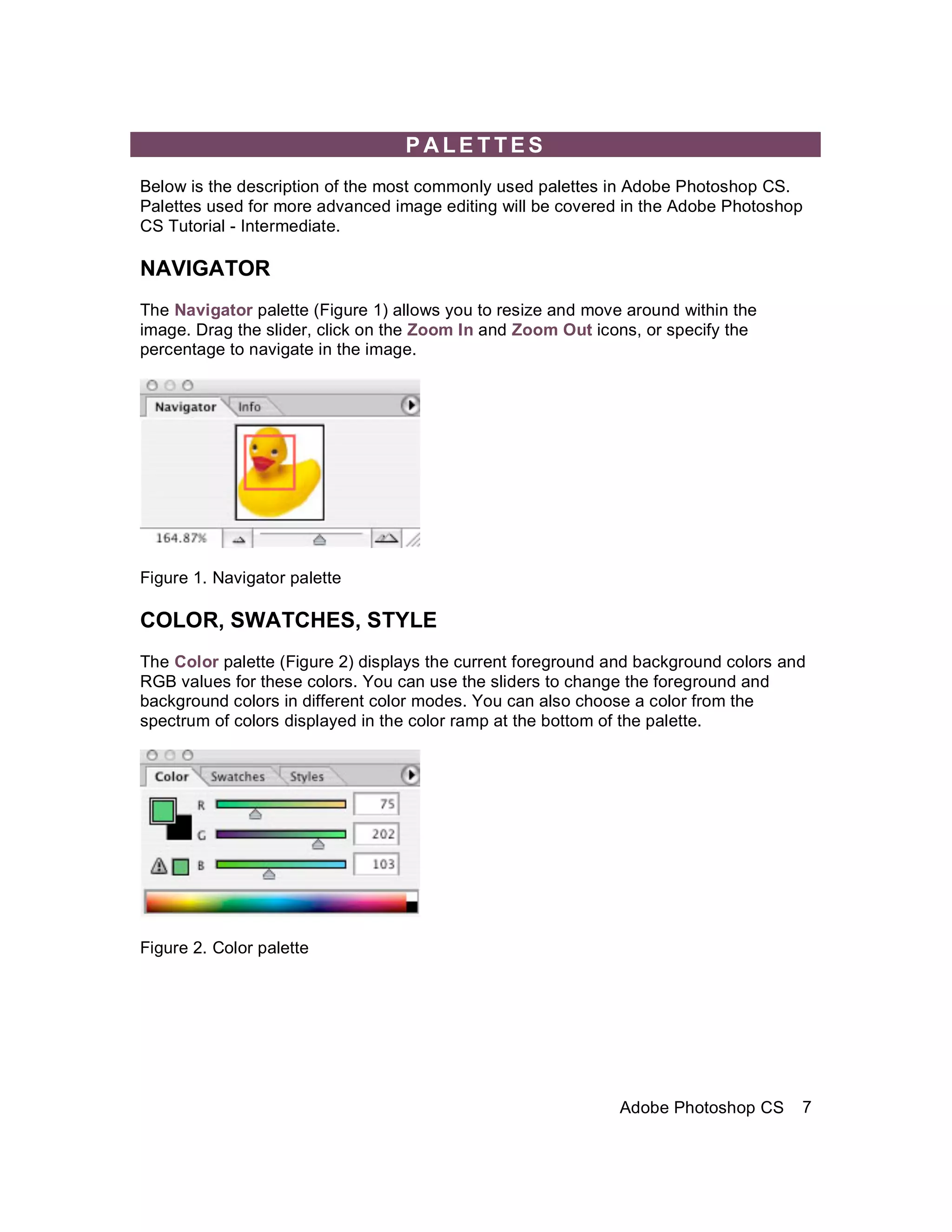 Photoshop cs tutorial | PDF