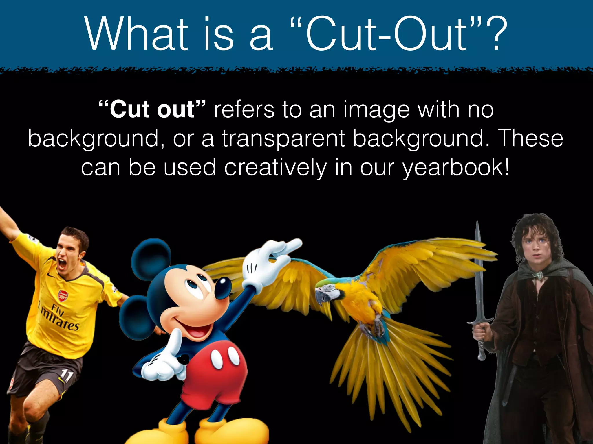 Photoshop: Cutouts Tutorial | PPT