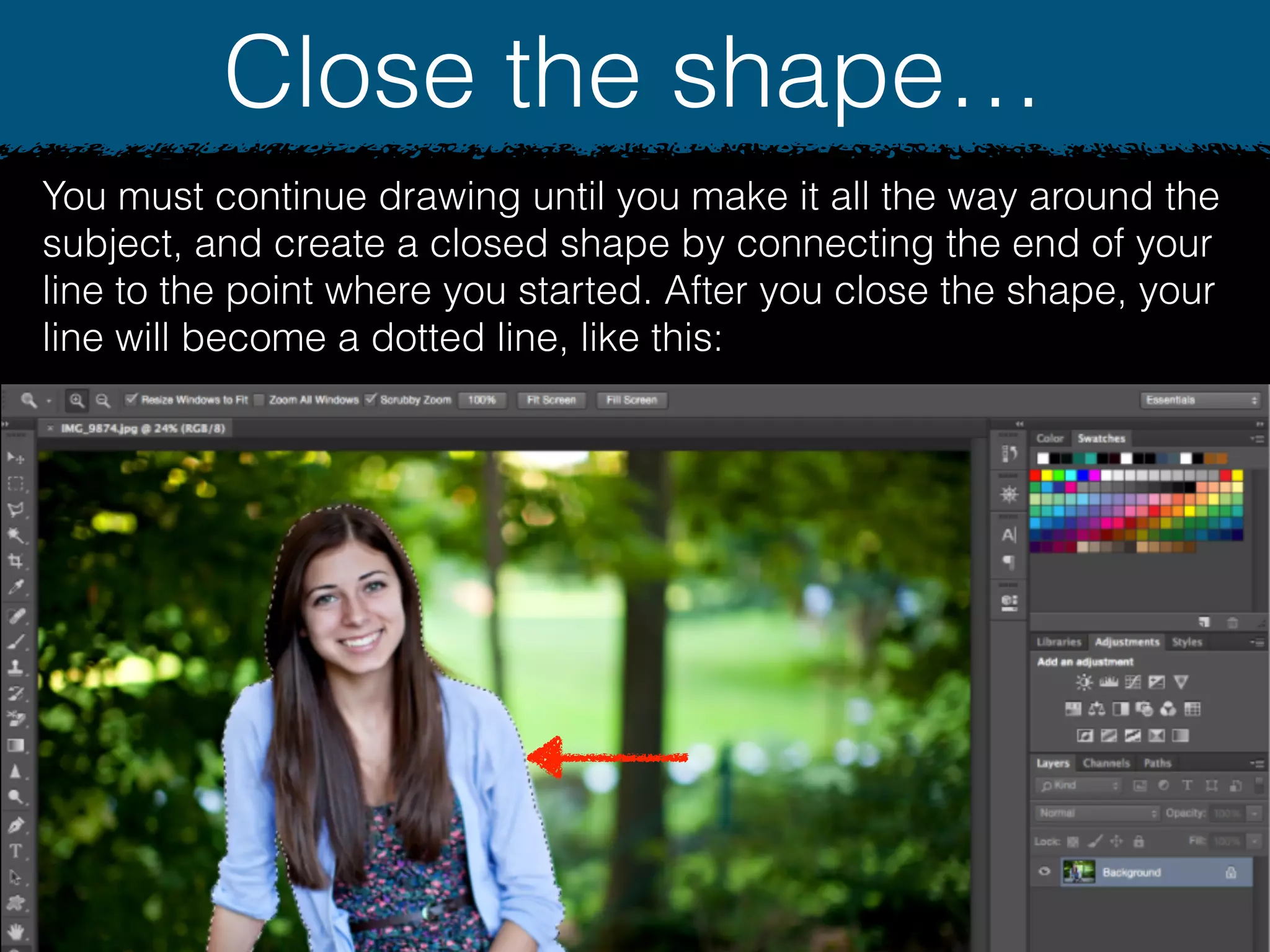 Photoshop: Cutouts Tutorial | PPT