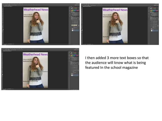 Photoshop front cover screenshots | PPTX