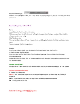 Photoshop Guide | PDF