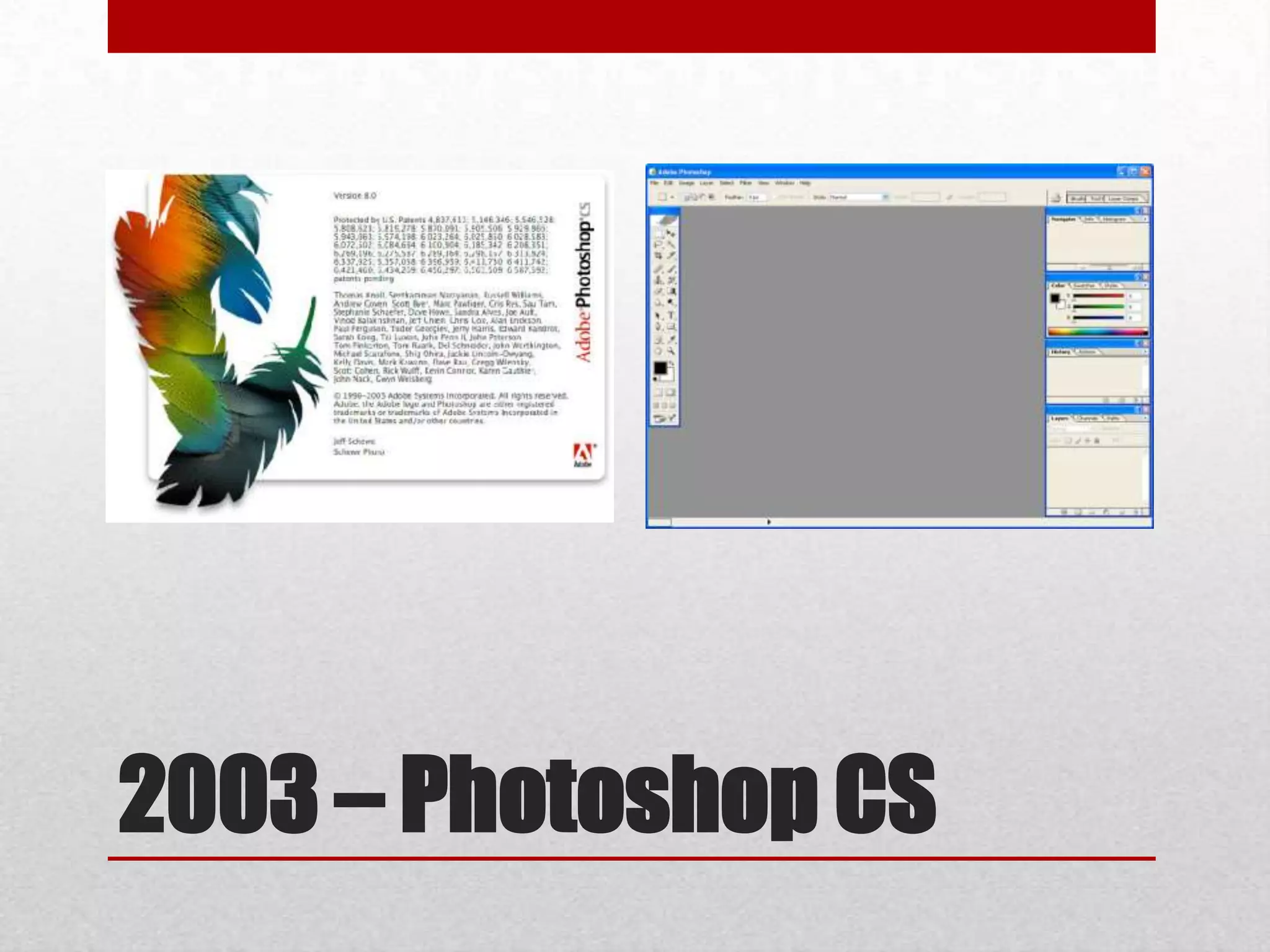 Adobe Photoshop history | PPTX