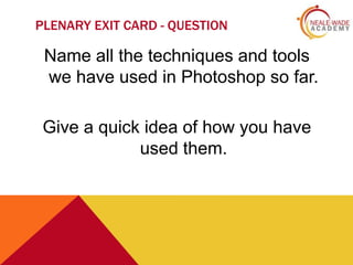 Photoshop Lesson 4 | PPTX