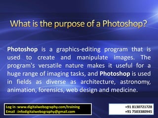 Photoshop overview | PPT