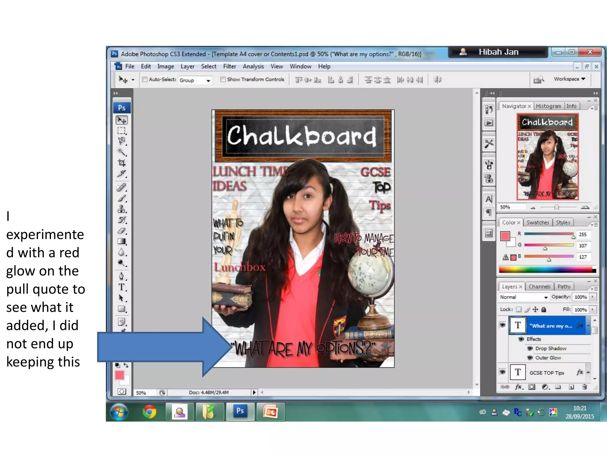 Photoshop process text size | PPTX