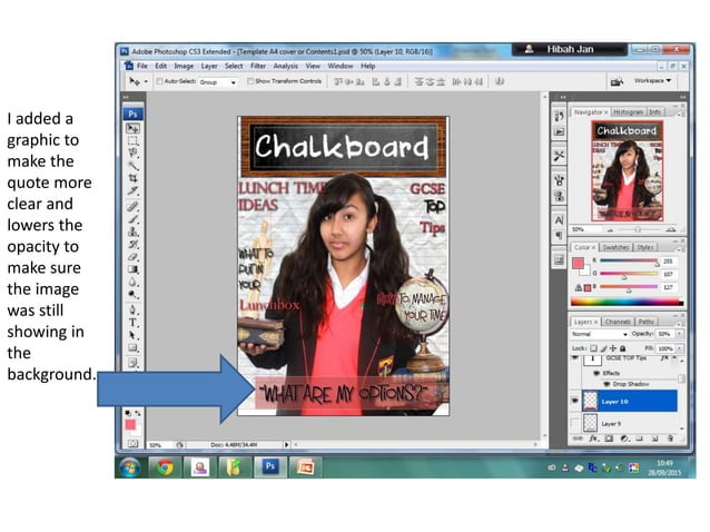 Photoshop process text size | PPTX