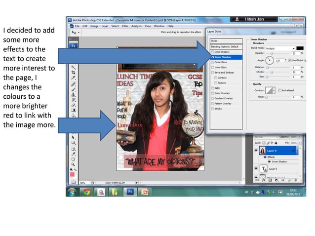 Photoshop process text size | PPTX
