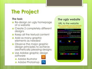 Graphic re-design presentation (Feb. 2015) | PDF