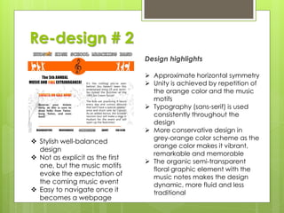 Graphic re-design presentation (Feb. 2015) | PDF