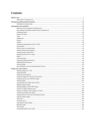 Photoshop reference | PDF