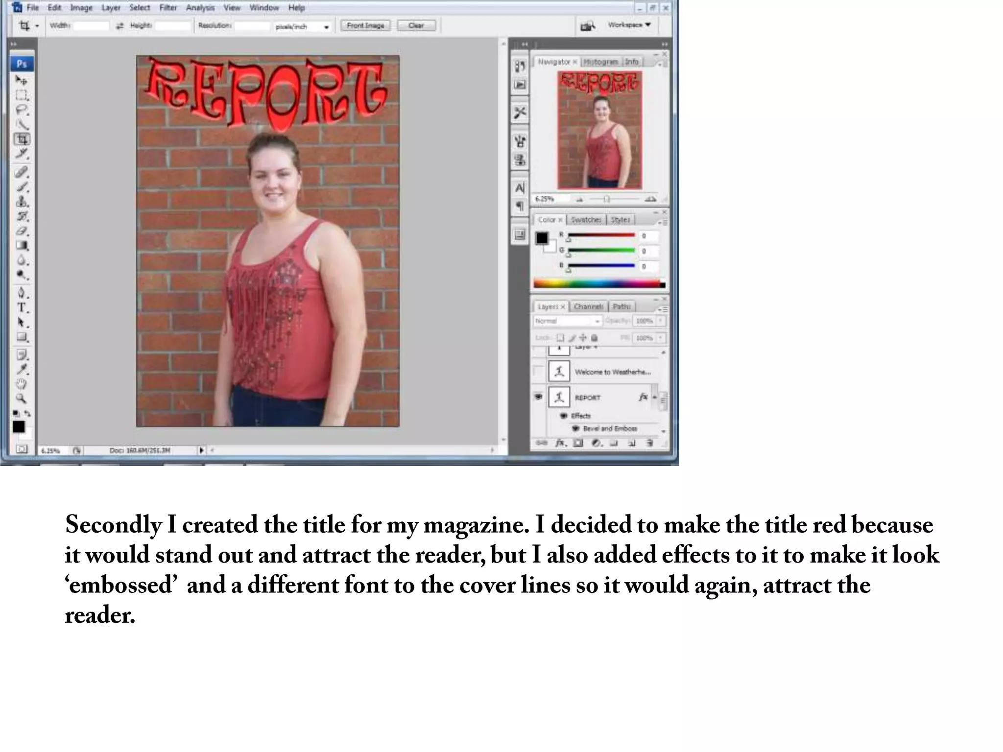 Front Page Creation | PPTX