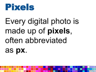 Photoshop introduction and basics in graphics | PPT