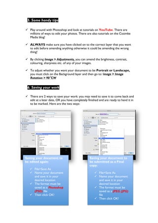 Photoshop tips and tricks | PDF | Photo Editing Software | Computer Software and Applications
