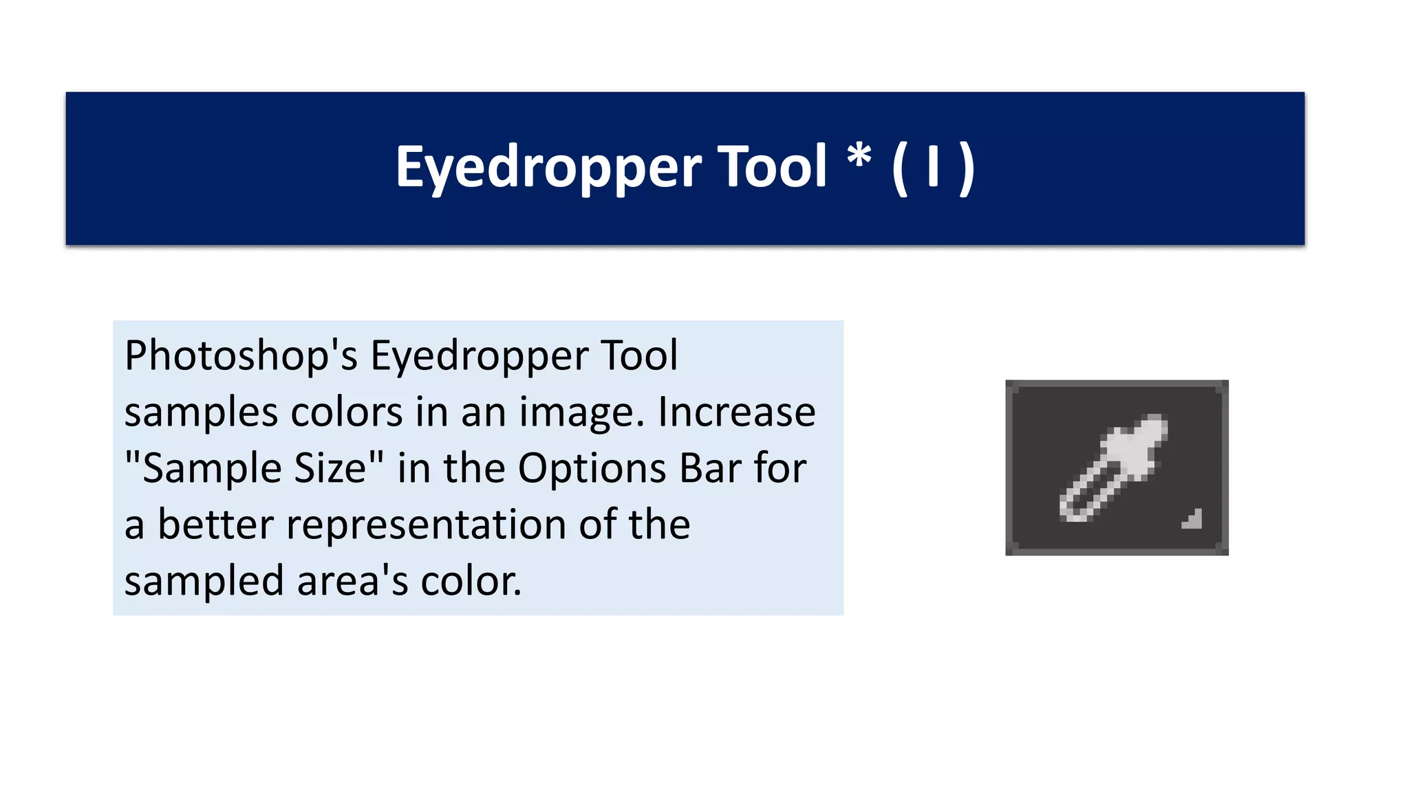 Adobe Photoshop Toolbar Introduction | PPTX