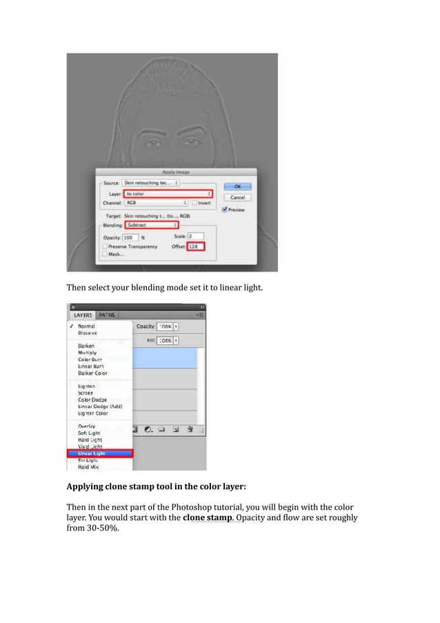 Photoshop Tutorial Skin Retouching Technique Pptx