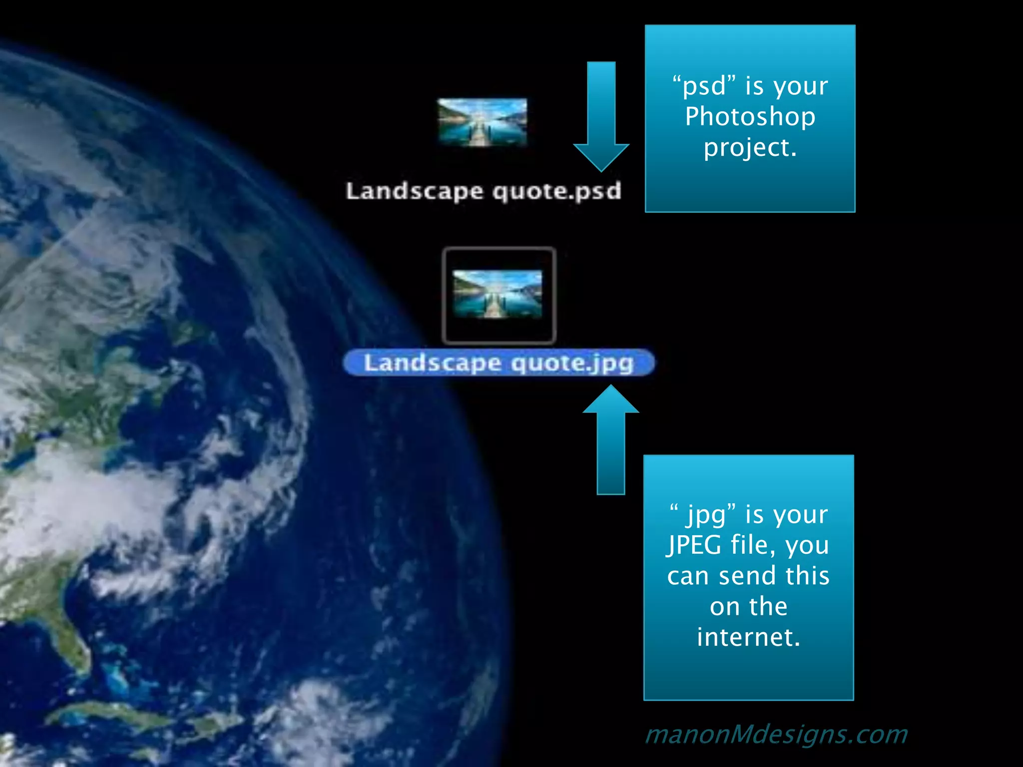 Photoshop tutorial: how to add text to an image. | PPTX | Desktop ...