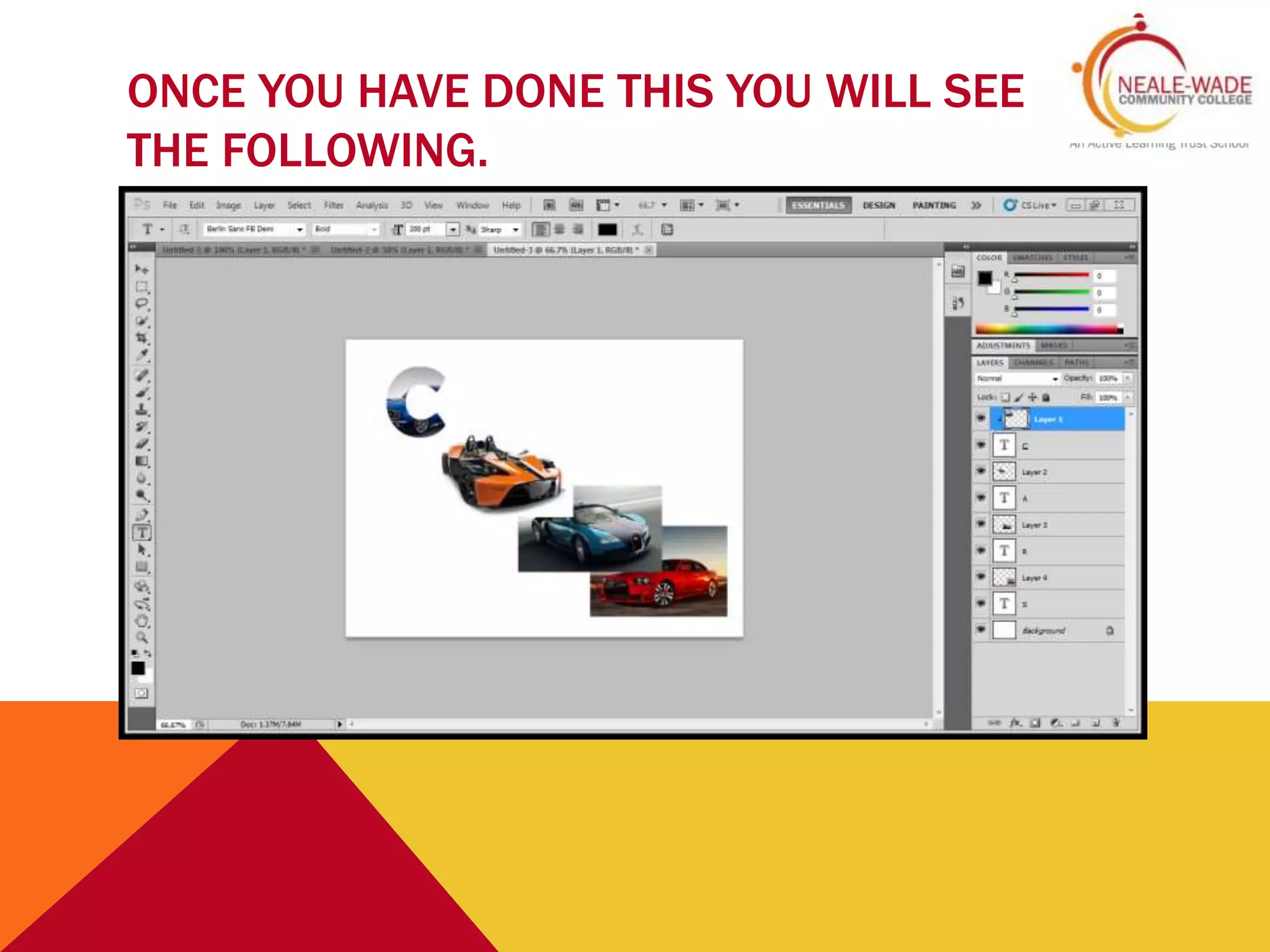 Photoshop tutorial 5 clipping masks | PPT
