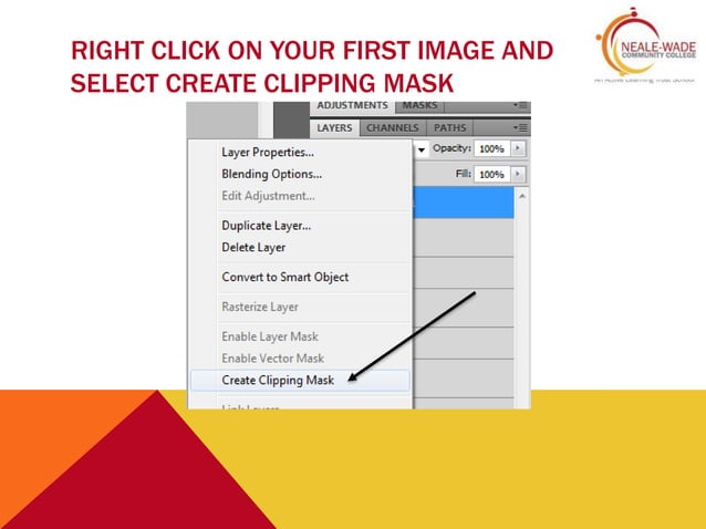 Photoshop tutorial 5 clipping masks | PPT