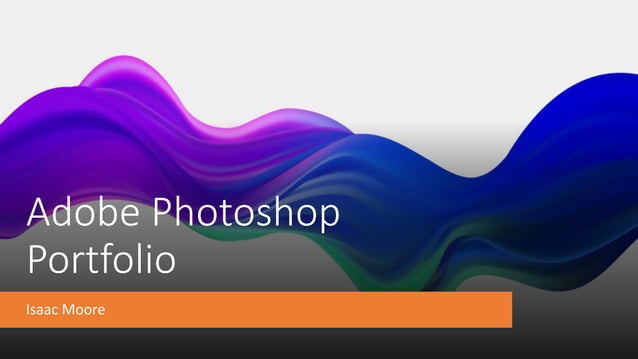 Photoshop tutorials portfolio examples.pptx