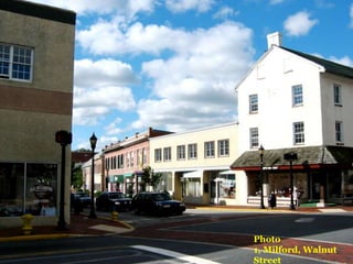 Photos Of Downtown Milford | PPTX
