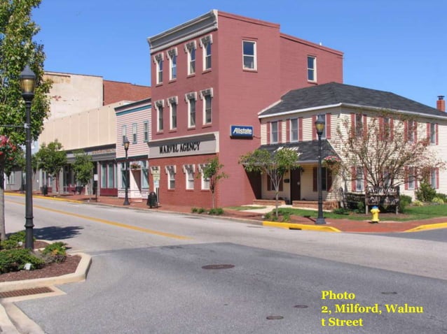 Photos Of Downtown Milford | PPTX