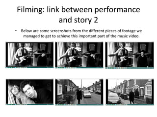 filming performance production log | PPT