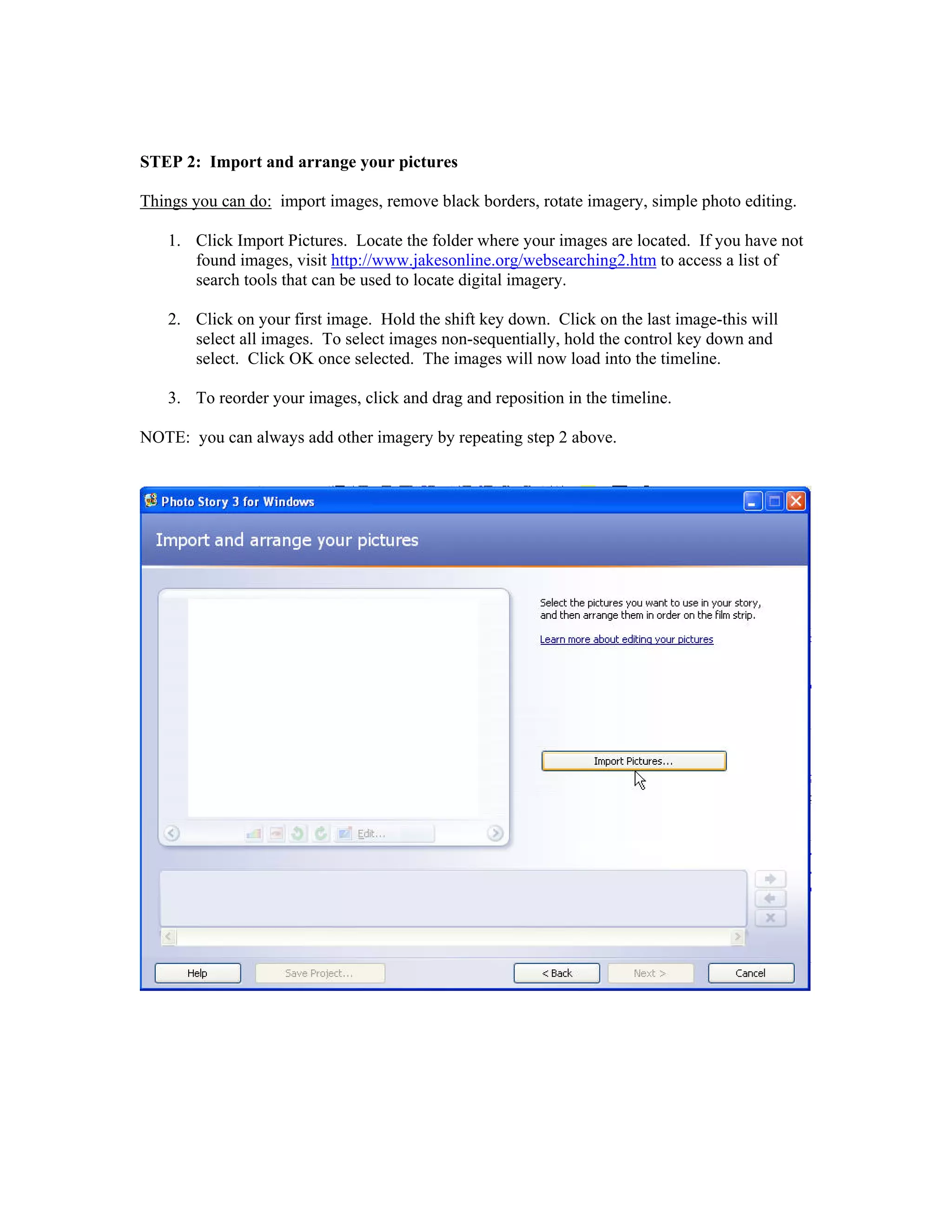 Photo story 3 tutorial | PDF